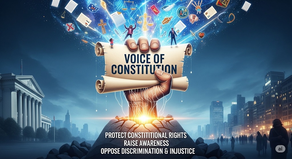 Voice of Constitution – NGO for Constitutional Rights in India